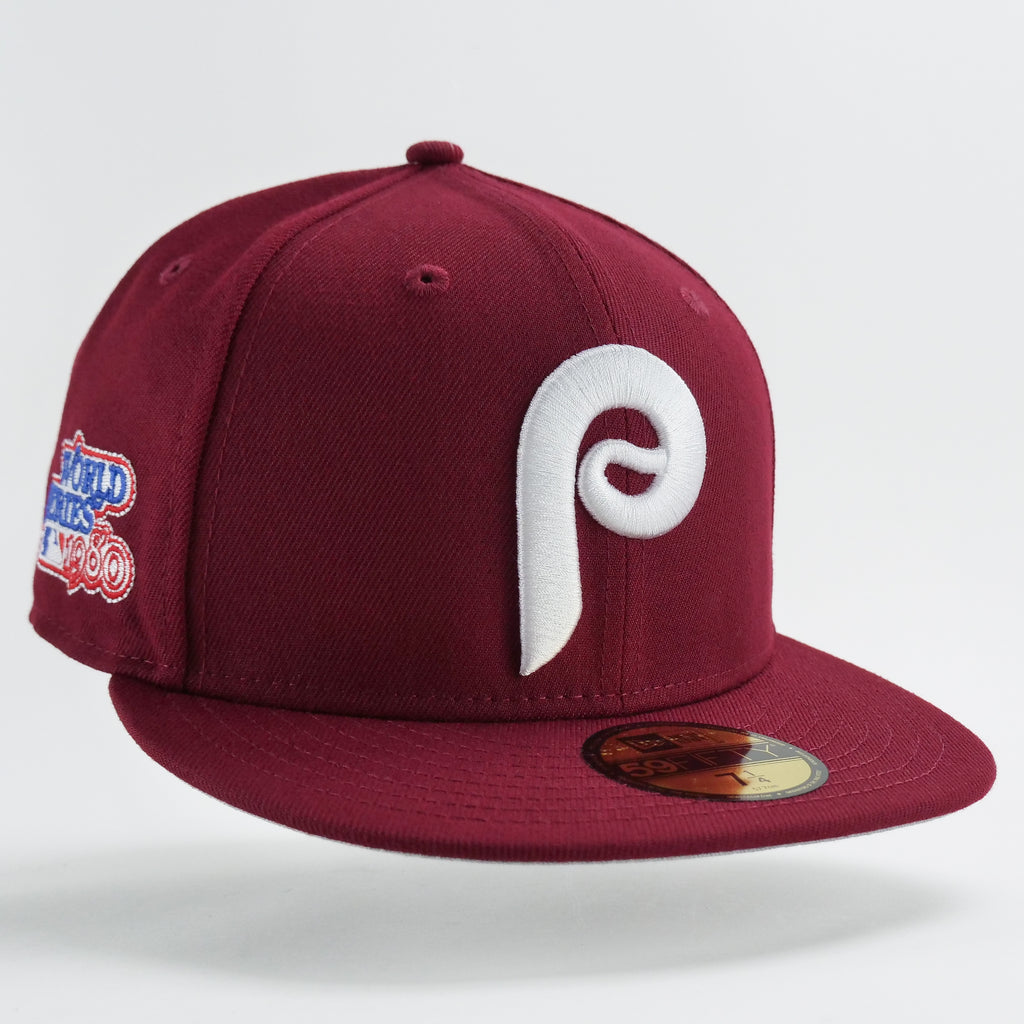 New Era Custom Exclusive Fitted Philadelphia Phillies 1980 WS Patch ...
