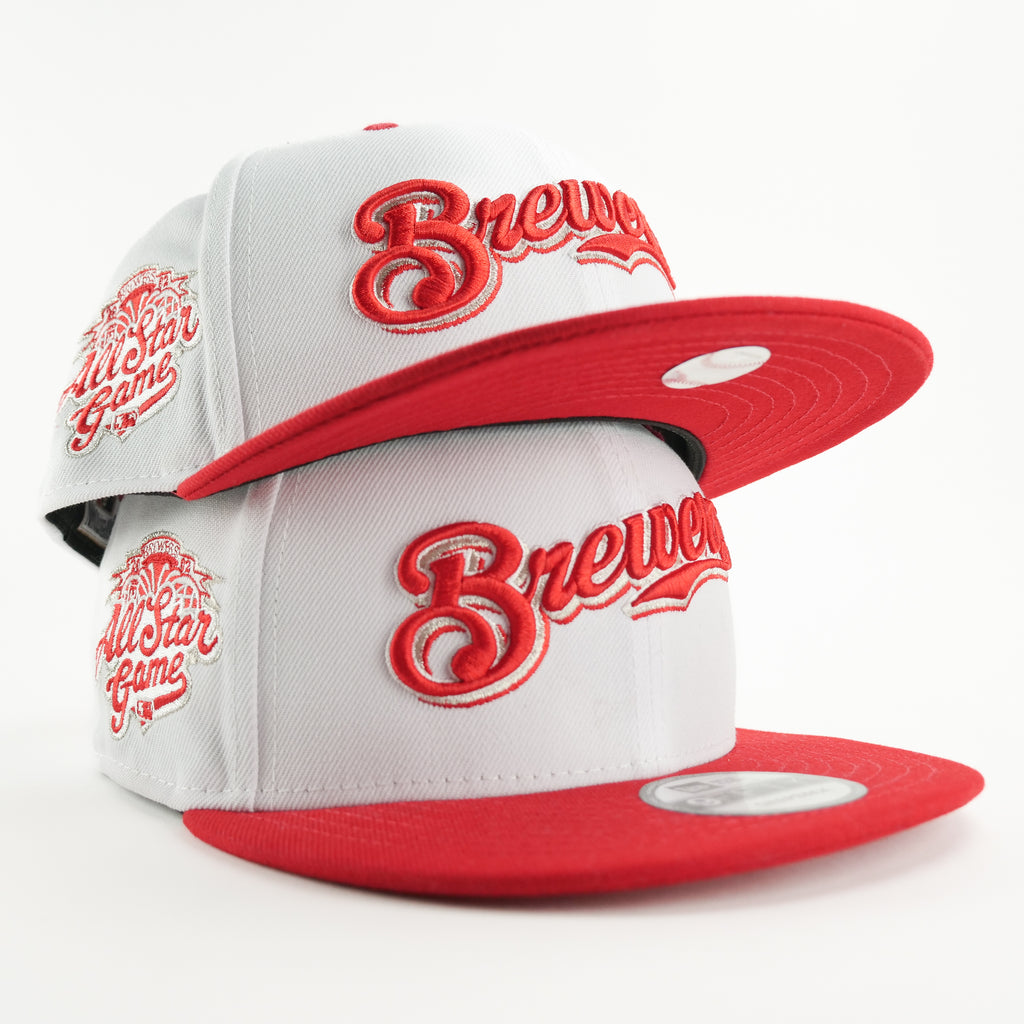 New Era Custom Exclusive Snapback Milwaukee Brewers 2002 Allstar Game ...