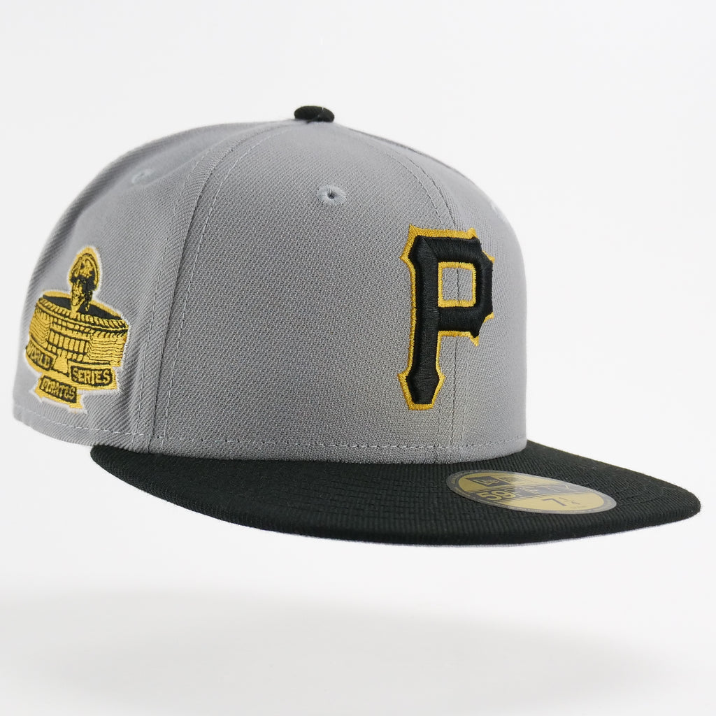 New Era Custom Exclusive Fitted Grey Pittsburgh Pirates Alternate 1903 ...
