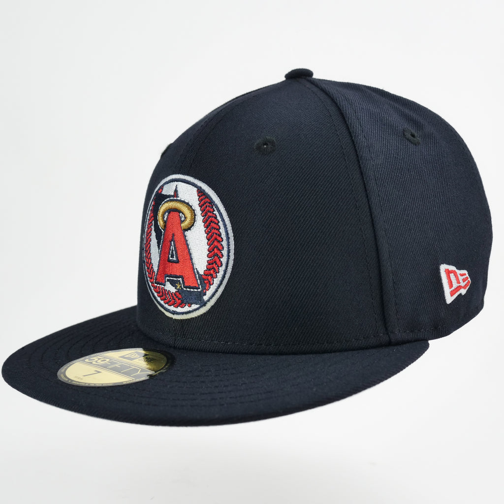 New Era Custom Exclusive Fitted California Angels 35th Anniversary Pat ...
