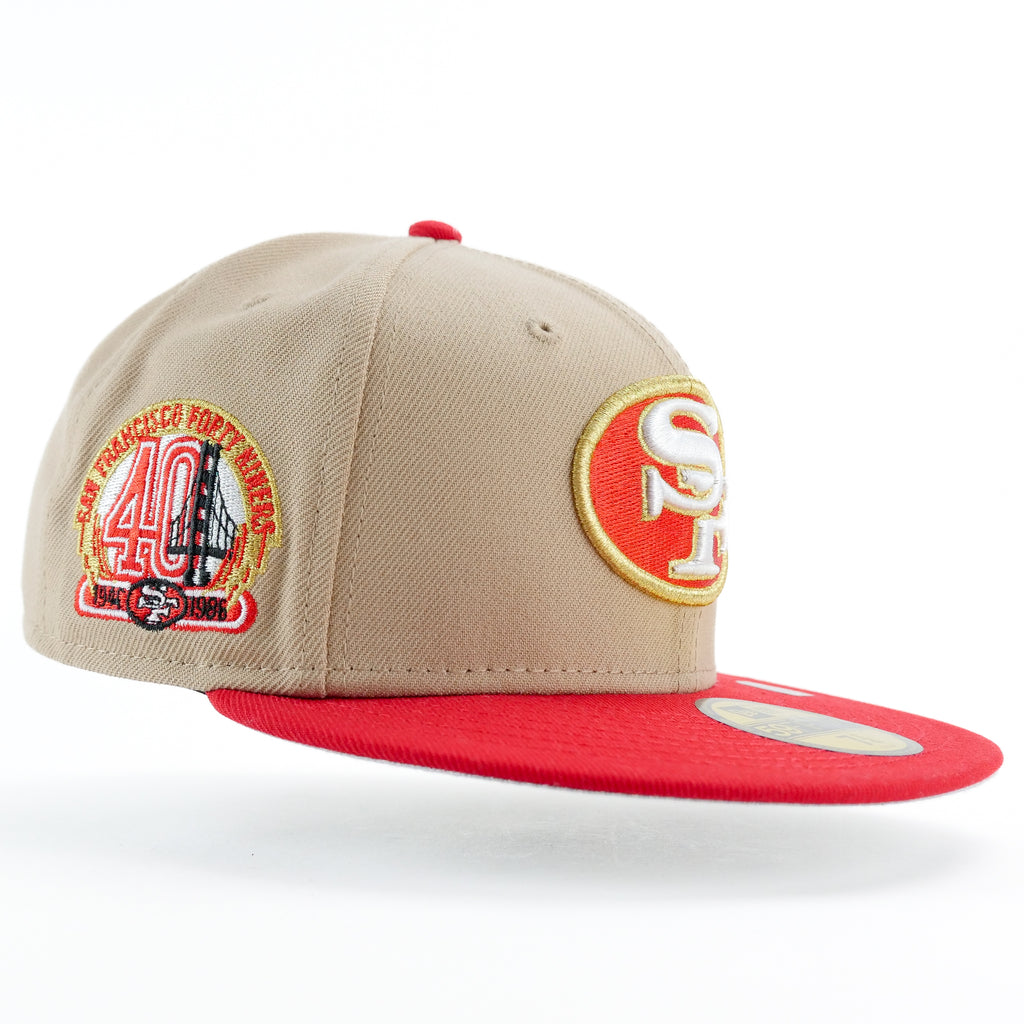 New Era NFL Custom Exclusive Fitted San Francisco 49ers (Vintage) 40 Y ...