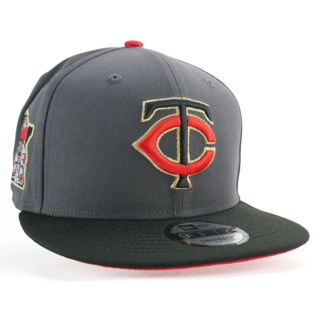 New Era Custom Exclusive Snapback Minnesota Twins (Graphite) – Magic ...