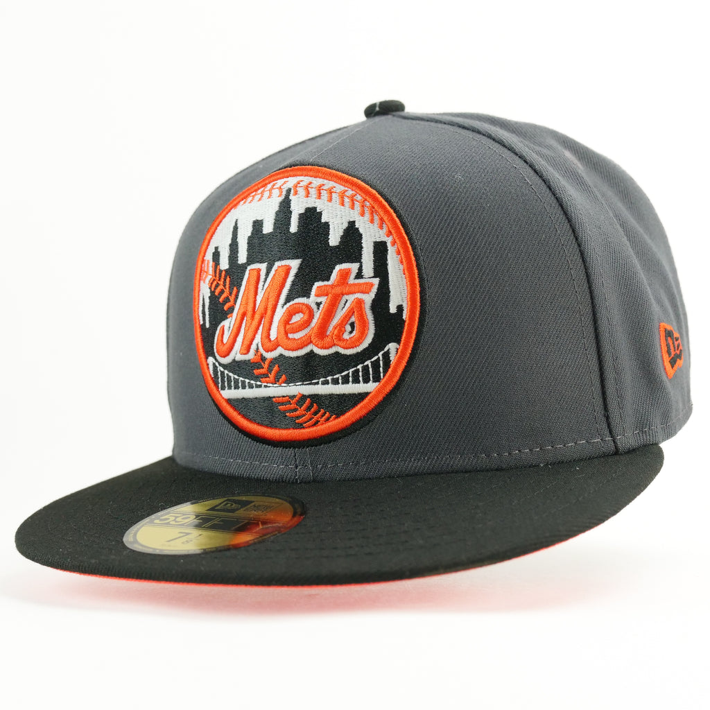 New Era Custom Exclusive Fitted New York Mets Skyline Logo 40th Annive ...
